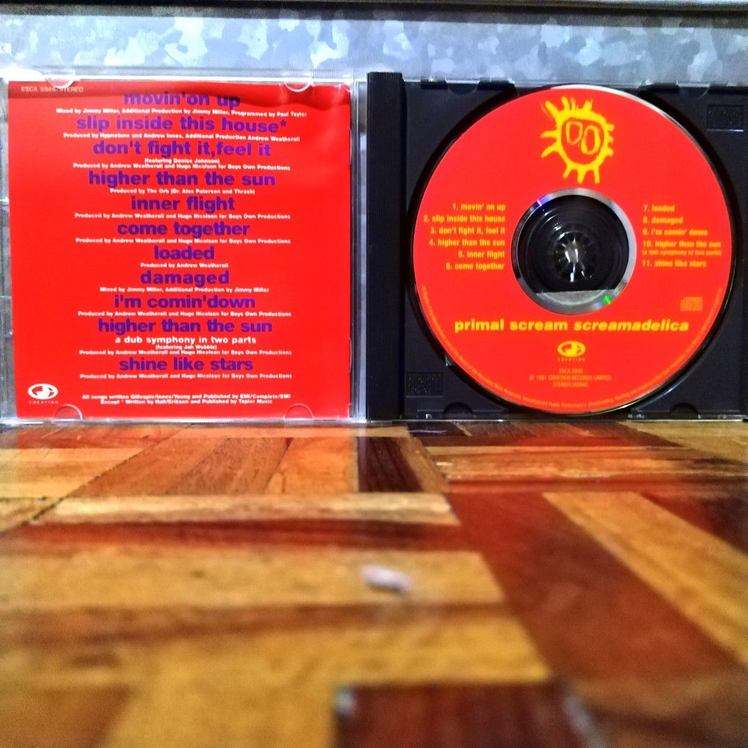 Primal Scream - Screamadelica CD Album, Hobbies & Toys, Music & Media, CDs & DVDs on Carousell