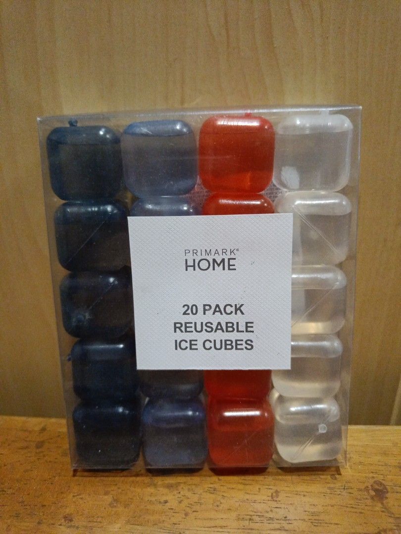 Primark Reusable Ice Cubes, Furniture & Home Living, Kitchenware ...