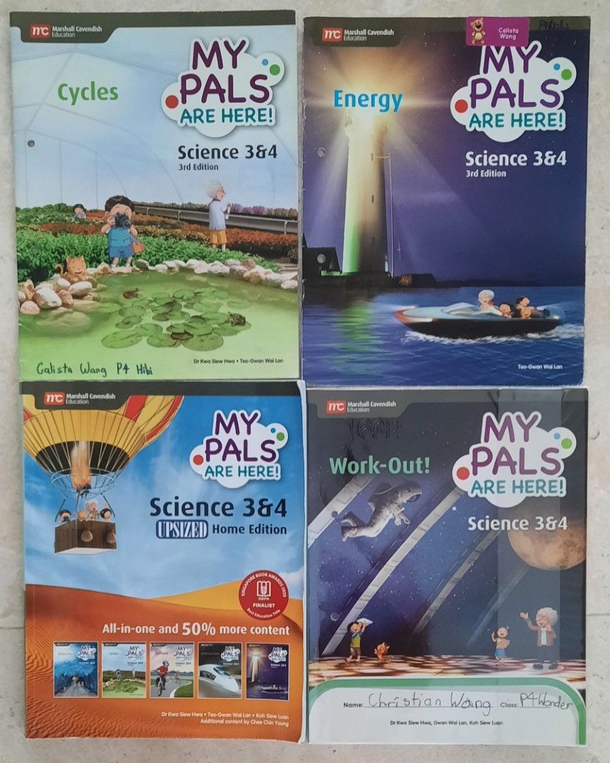 Primary 3 and 4 Science Textbooks, Hobbies & Toys, Books & Magazines ...