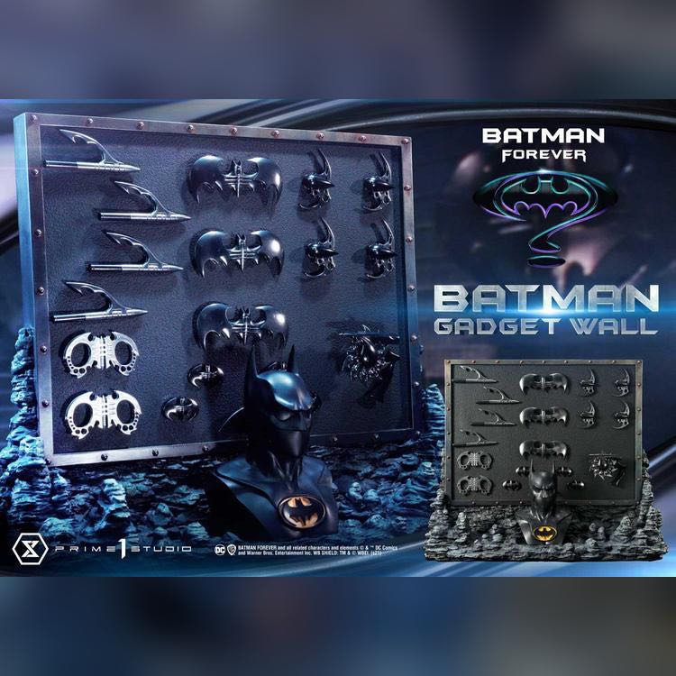 prime 1 studio batman forever Batman Gadget Wall, 興趣及遊戲, 玩具 & 遊戲類 ...