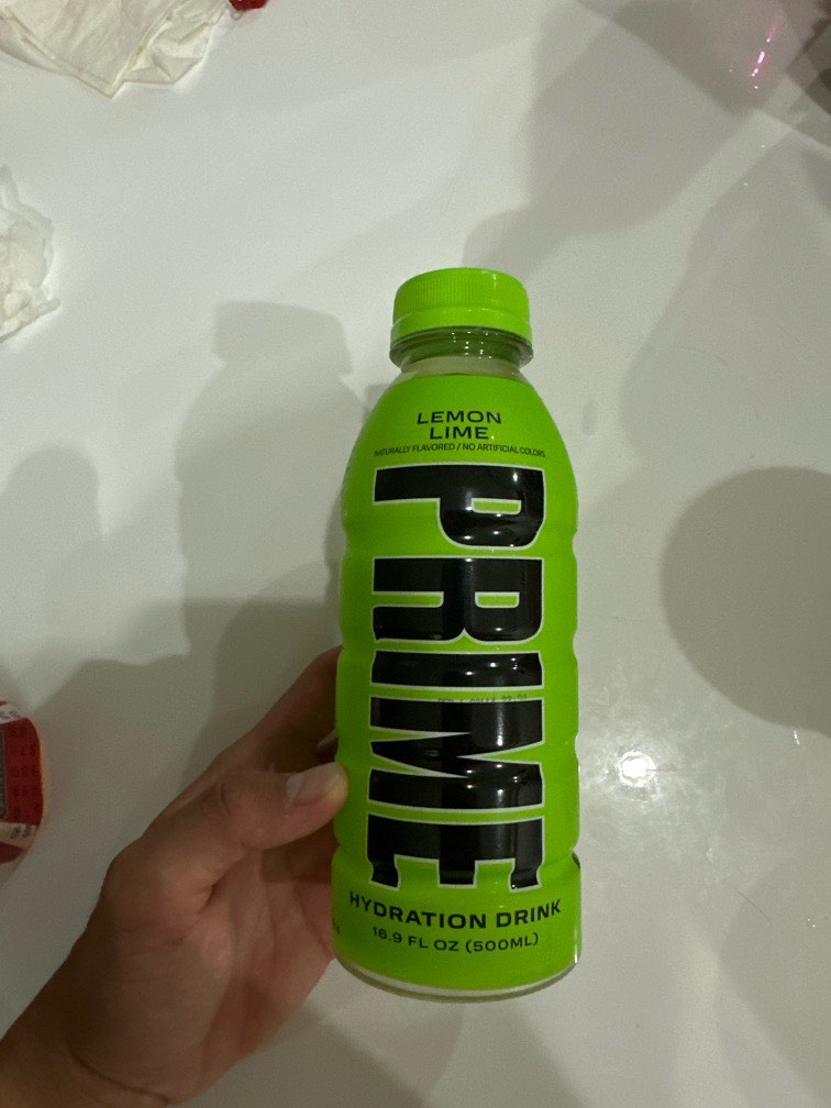 Prime Hydration Lemon Lime (Brand New), Health & Nutrition, Health ...