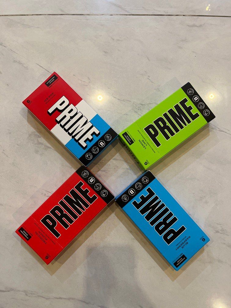 Prime Hydration Sticks, Food & Drinks, Other Food & Drinks on Carousell