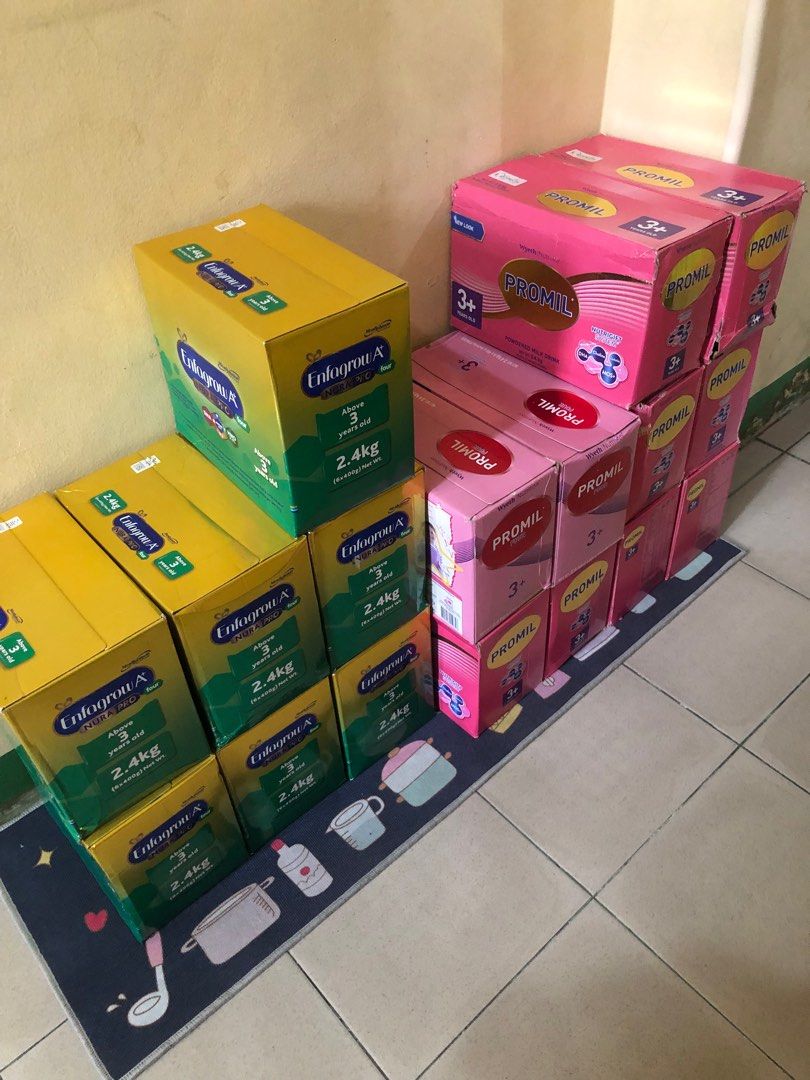 Promil 3+ 2.4kg New Packaging 2025 Expiry, Babies & Kids, Nursing ...