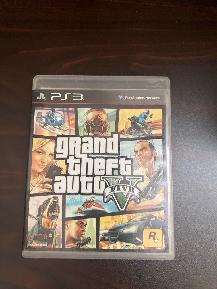 PS3 GTA5 Grand Theft Auto V, 電子遊戲, 電子遊戲, PlayStation - Carousell