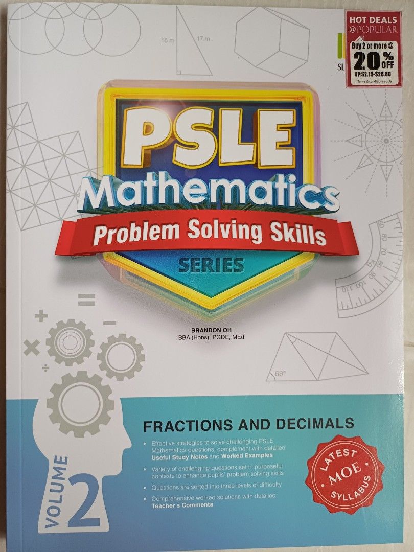 PSLE Maths Problem Solving Skills, Hobbies & Toys, Books & Magazines ...