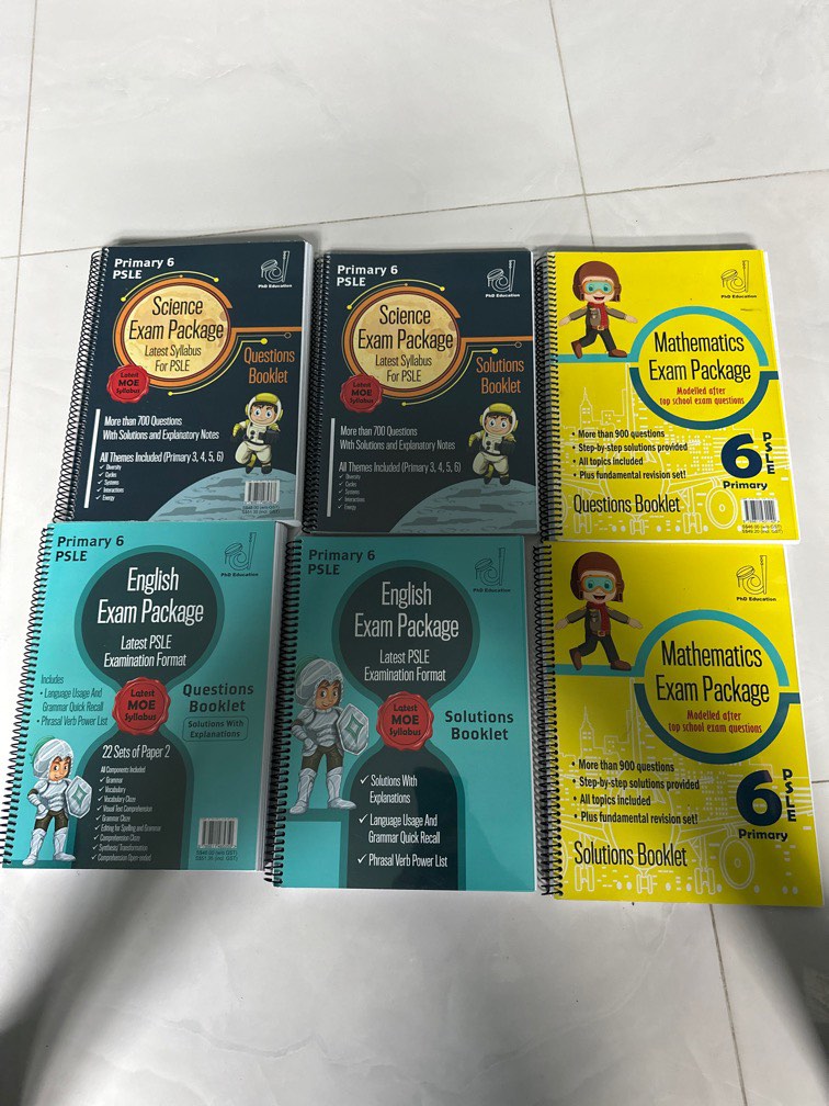 Psle phd education question booklets, Hobbies & Toys, Books & Magazines ...