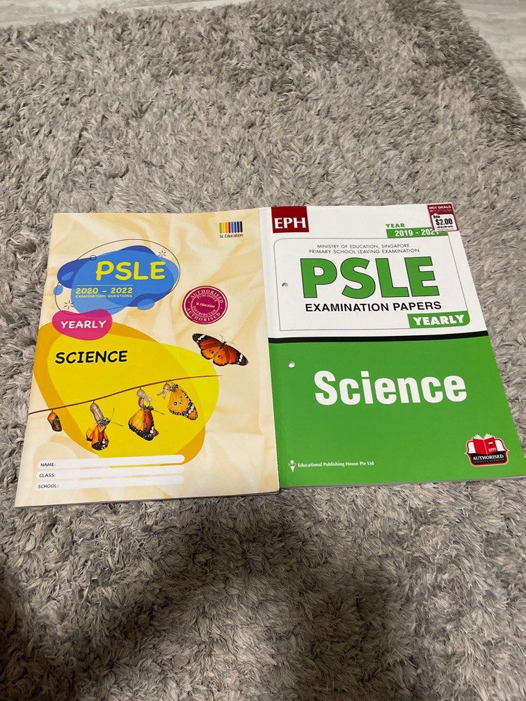 PSLE Science yearly 2020 to 2022, Hobbies & Toys, Books & Magazines ...