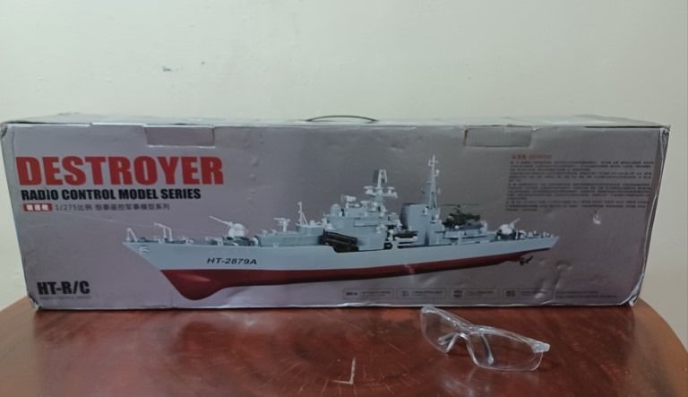 Remote control warship destroyer, Hobbies & Toys, Toys & Games on Carousell