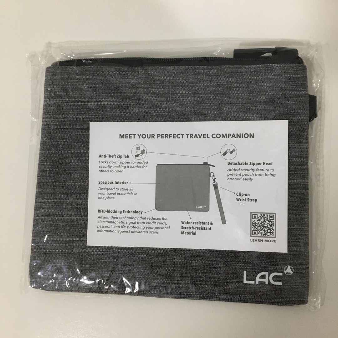 RFID Travel Pouch, Hobbies & Toys, Travel, Travel Essentials ...