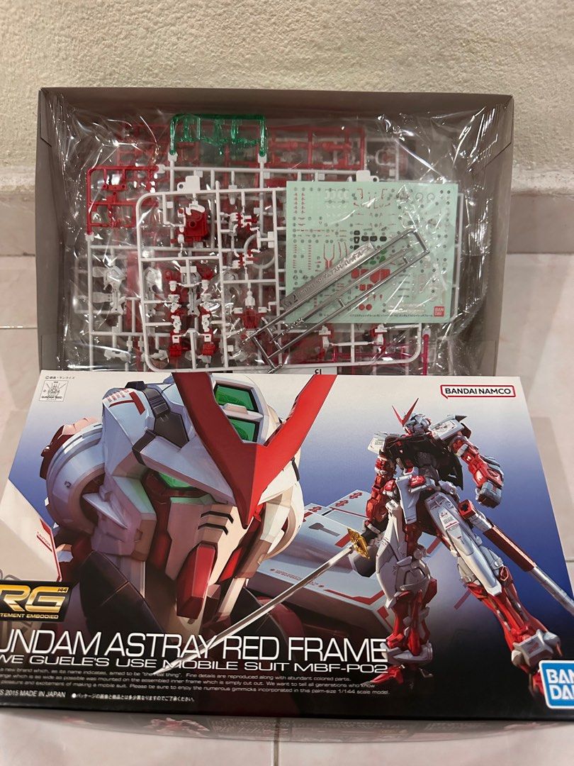 Rg Astray Red Frame, Hobbies & Toys, Toys & Games on Carousell