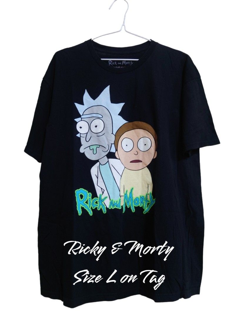 Ricky & Morty big printed, Men's Fashion, Activewear on Carousell