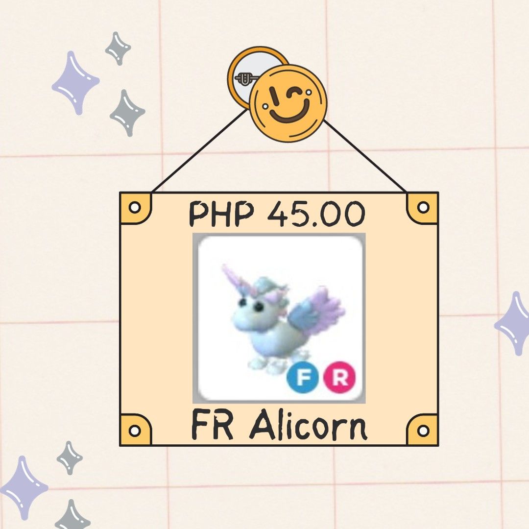 Alicorn Adopt Me Adopt Me Alicorn * Cheap *, 興趣及遊戲, 玩具&