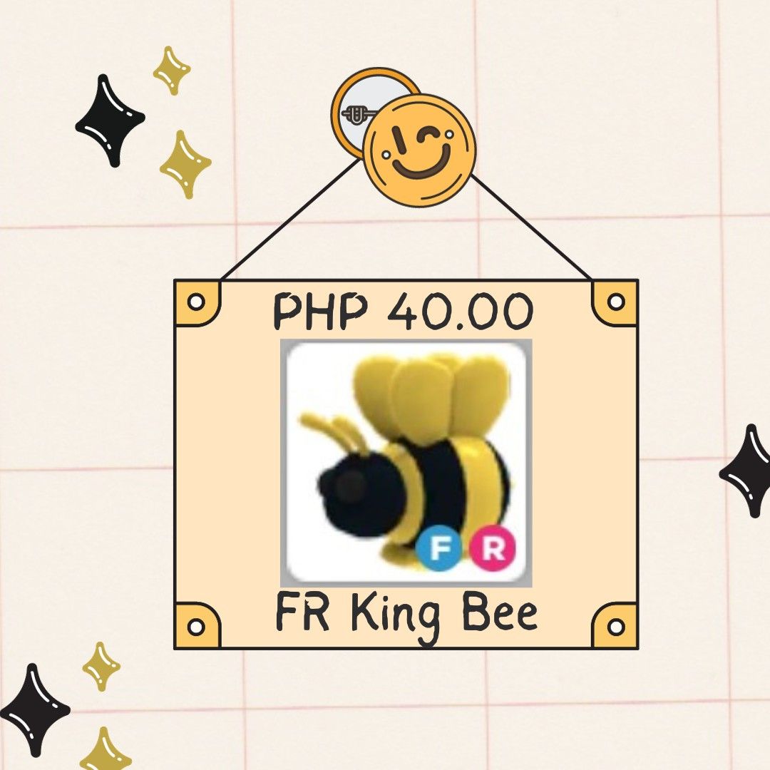 Roblox/Adopt Me | King Bee, Video Gaming, Video Games, Others on Carousell