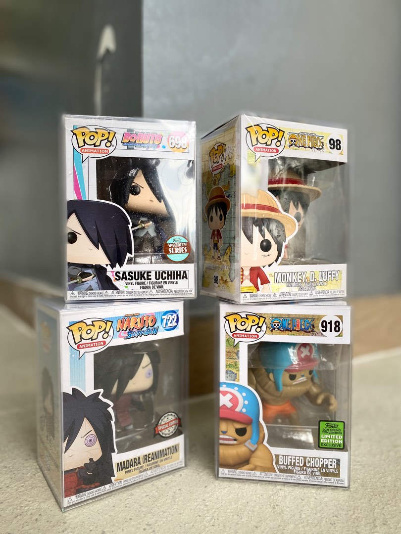 [RUSH] Funko Pop | Sasuke, Luffy, Madara Reanimated, Buffed Chopper ...