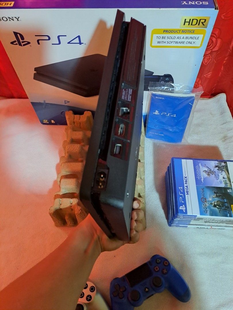 RUSH PS4 SLIM 500GB 8GAMES 9K ONLY RUSH!!, Video Gaming, Video Game ...