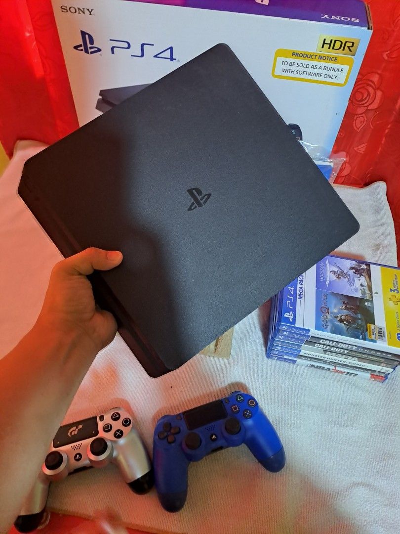RUSH PS4 SLIM 500GB 8GAMES 9K ONLY RUSH!!, Video Gaming, Video Game ...