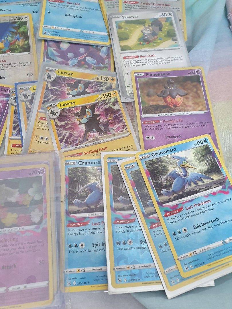 Sableye, Comfey, Cramorant, Archeops, Luxray, Mew | POKEMON TG & GG ...