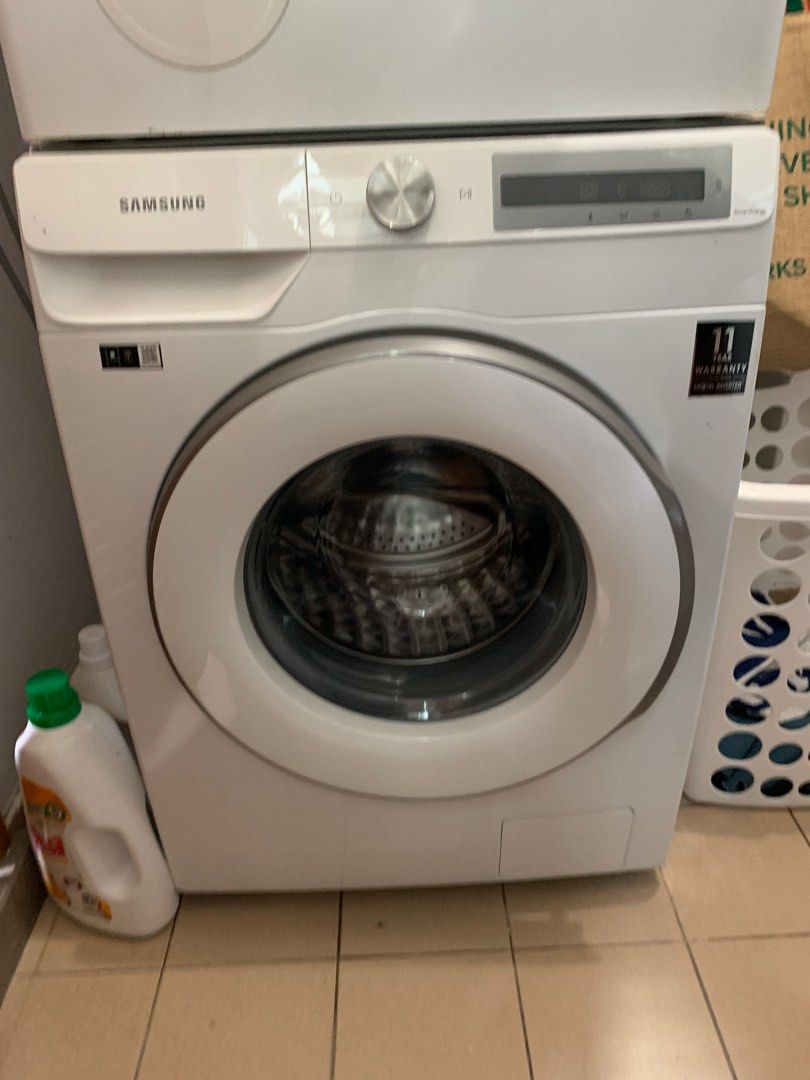 Samsung Auto-Dose 9kg 1400rpm front-loading washing machine, TV & Home ...