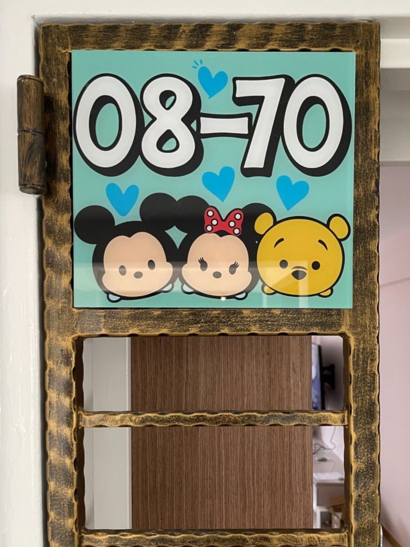 Sanrio Themed Customized Signage / Unit Number/ Door Sign / Hello Kitty ...