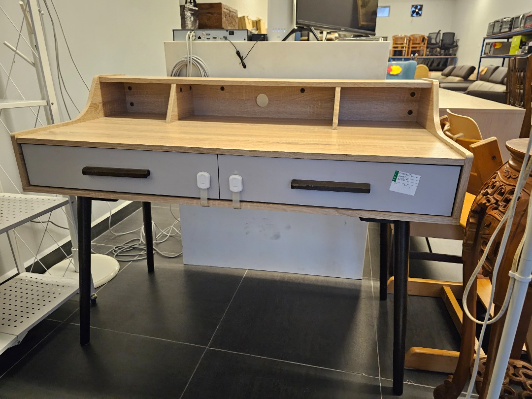 Scandi Writing Desk / Office Desk, Furniture & Home Living, Furniture ...