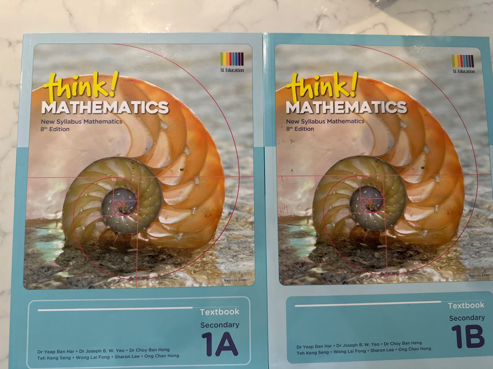 Secondary 1 Mathematics textbooks, Hobbies & Toys, Books & Magazines ...