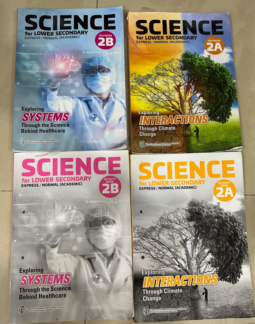 Secondary 2 science textbook and workbook @$10, Hobbies & Toys, Books ...
