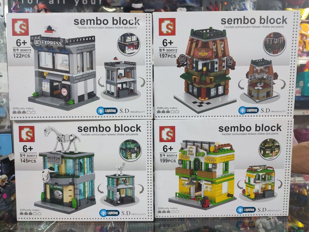 Sembo block set, Hobbies & Toys, Toys & Games on Carousell