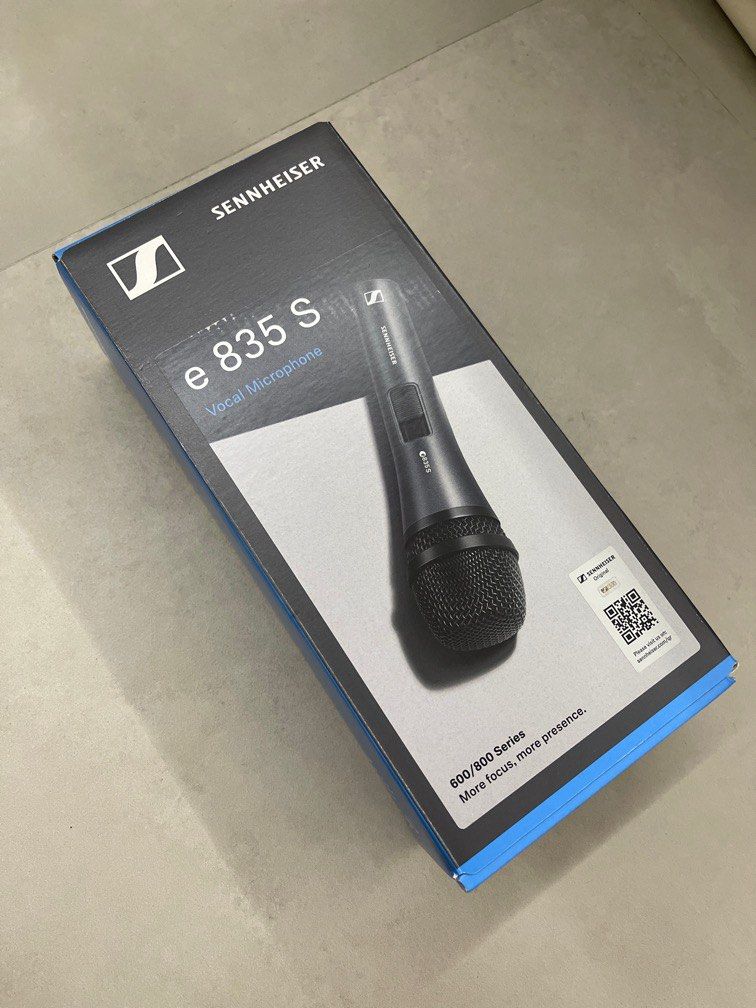 Sennheiser Microphone, Audio, Microphones on Carousell