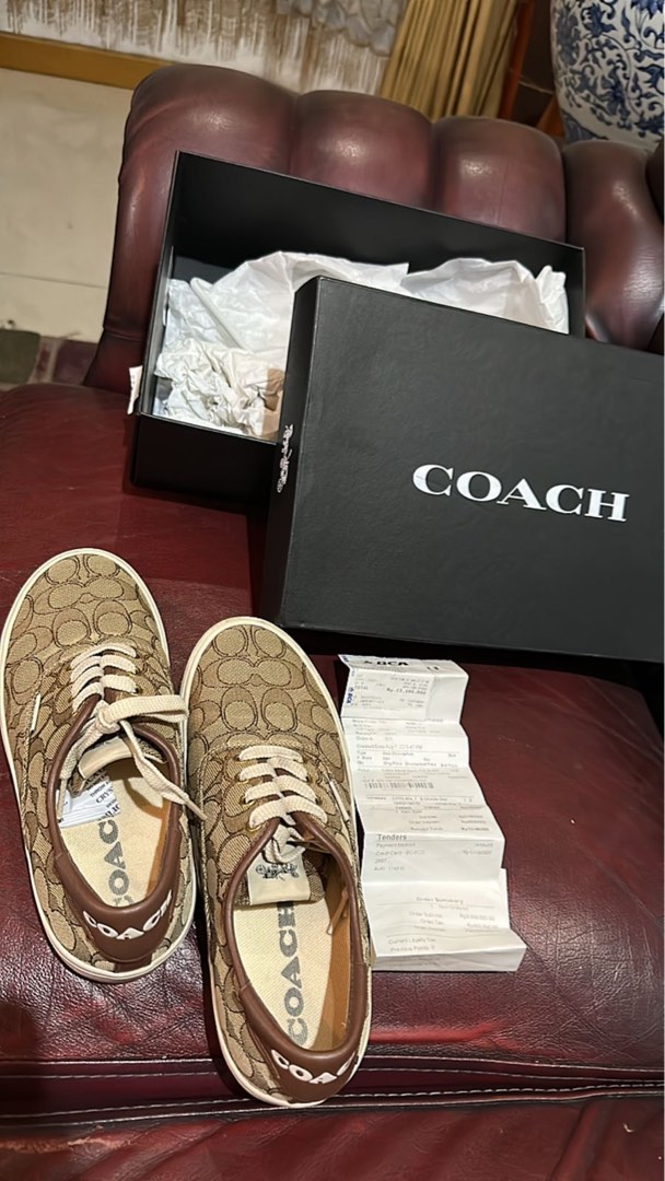sepatu coach, Fesyen Wanita, Sepatu di Carousell
