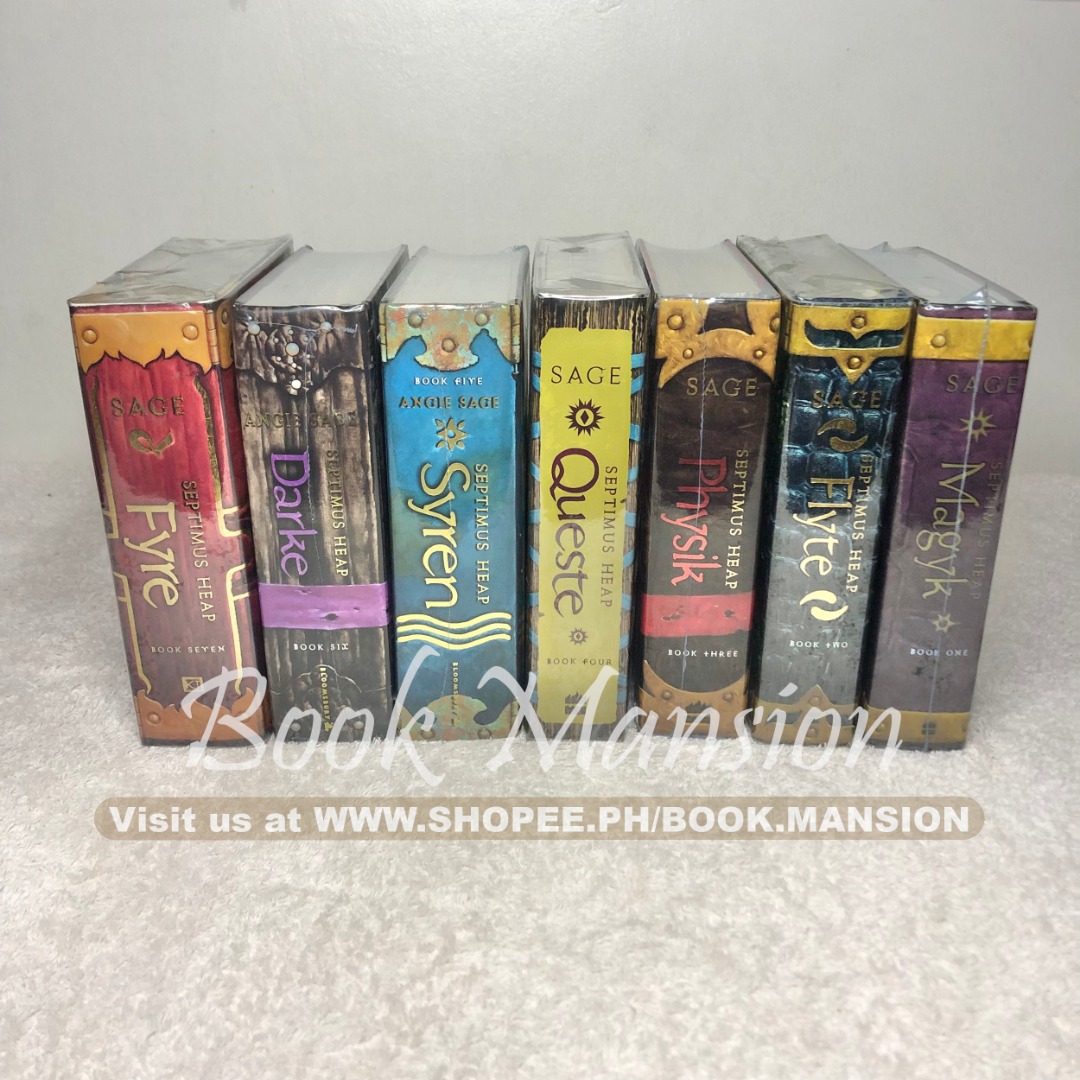 Septimus Heap Complete Series by Angie Sage, Hobbies & Toys, Books ...
