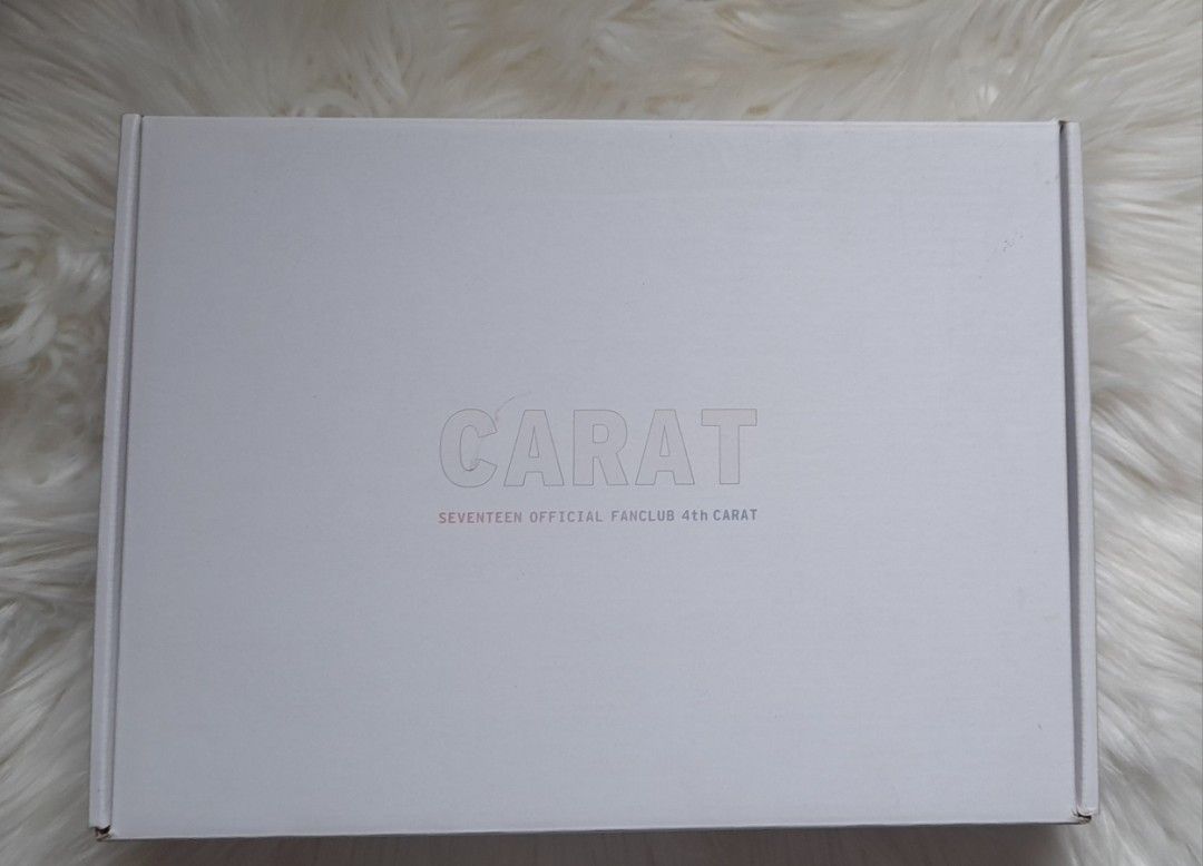 Seventeen svt 4th gen carat kit complete inclu except pc pcs, Hobbies ...
