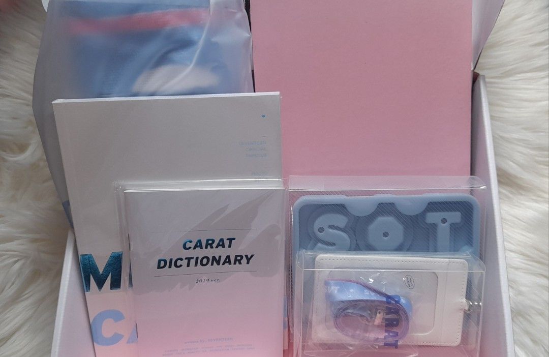 Seventeen svt 4th gen carat kit complete inclu except pc pcs, Hobbies ...