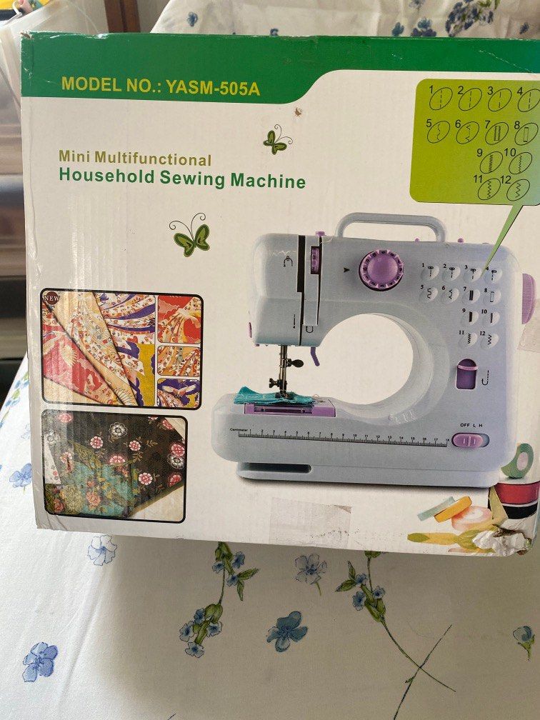 Sewing machine YASM - 505A, Hobbies & Toys, Stationery & Craft, Handmade Craft on Carousell