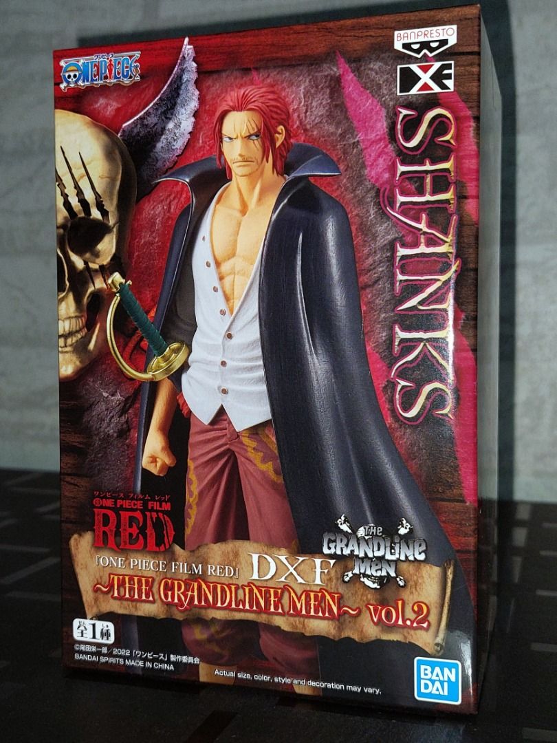 Shanks (One Piece Film Red) DXF The Grandline Series by Banpresto ...