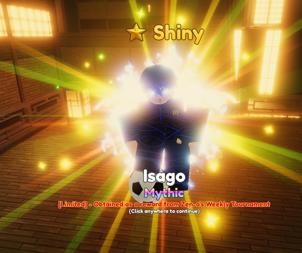 Shiny Isagi Anime Adventure, Video Gaming, Gaming Accessories, In-Game ...