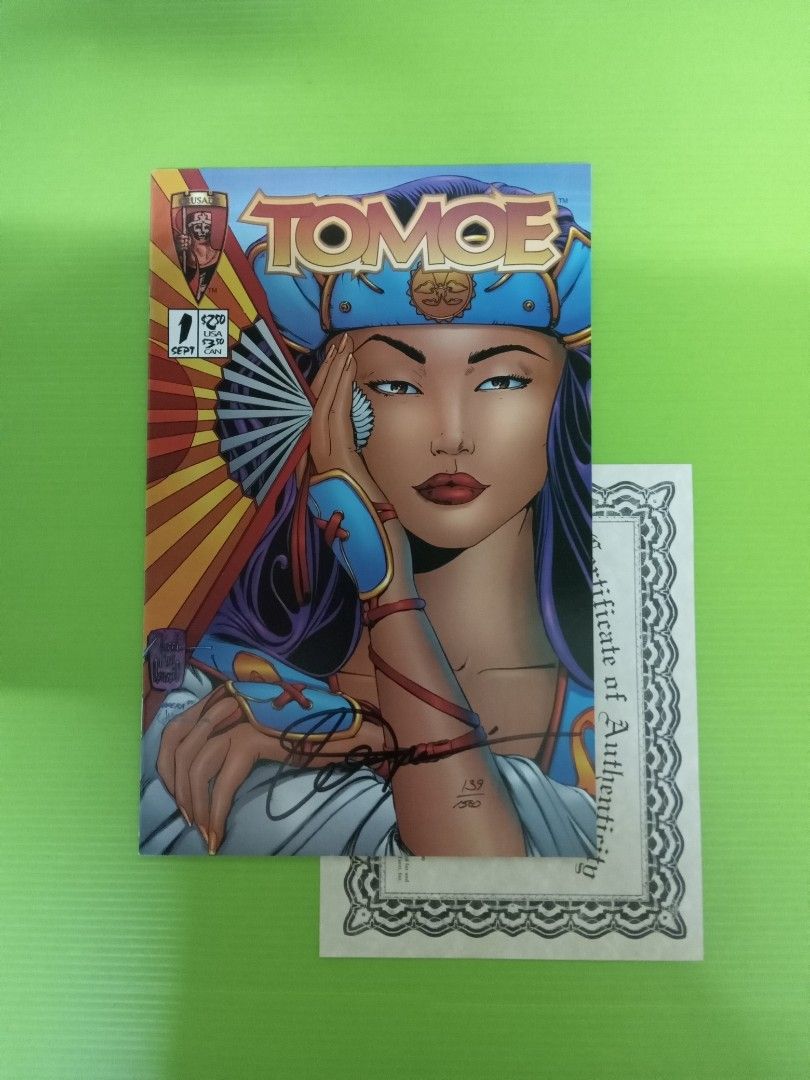 Signed Copy ! Tomoe #1 ( William Tucci - Cover Art ) Crusade Comics, Hobbies & Toys, Books ...