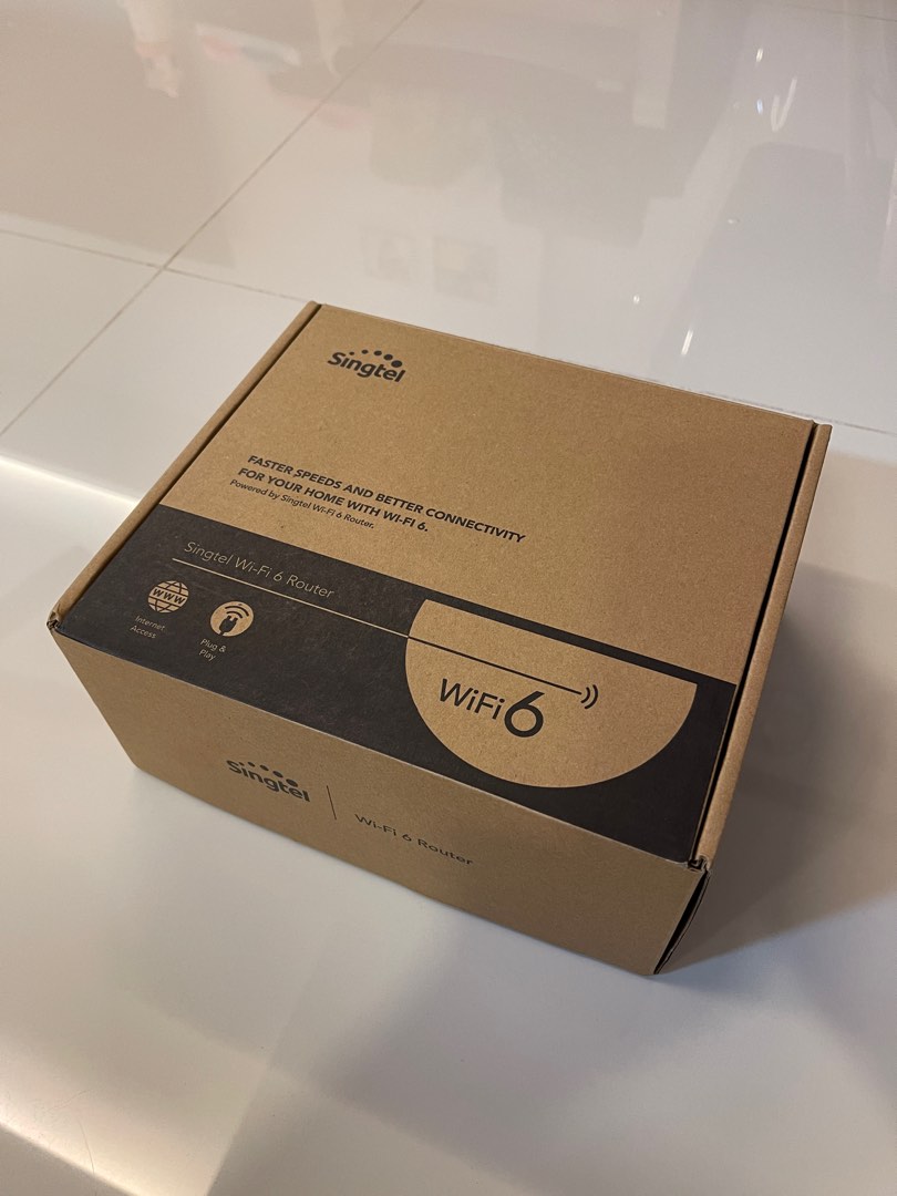 Singtel Router: RT5703W-D171 (WiFi 6 AX5400), Computers & Tech, Parts ...