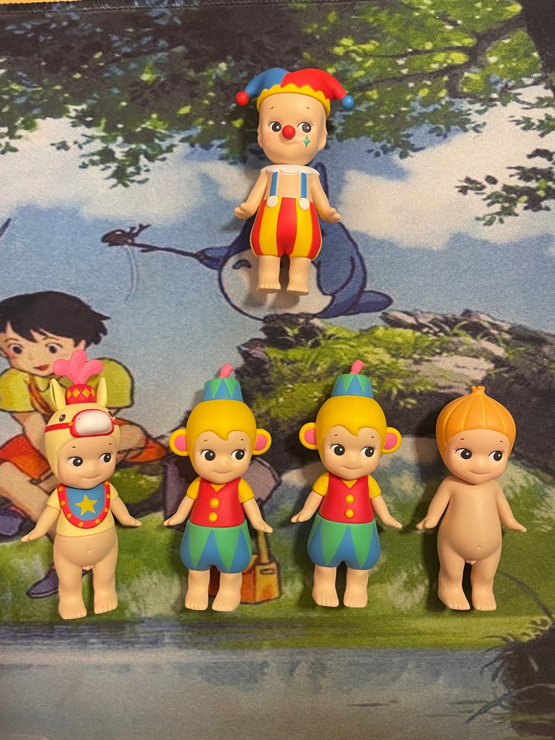 Sonny Angel Circus Horse Monkey , Hobbies & Toys, Toys & Games on Carousell