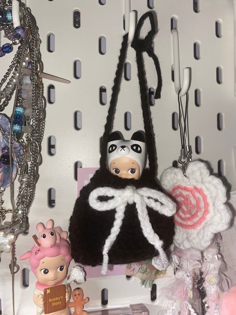 sonny angel crochet dumpling pouch, Hobbies & Toys, Stationery & Craft ...