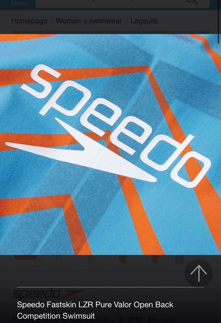 Speedo Fastskin LZR Pure Valor Open Back Competition Swimsuit Openback ...