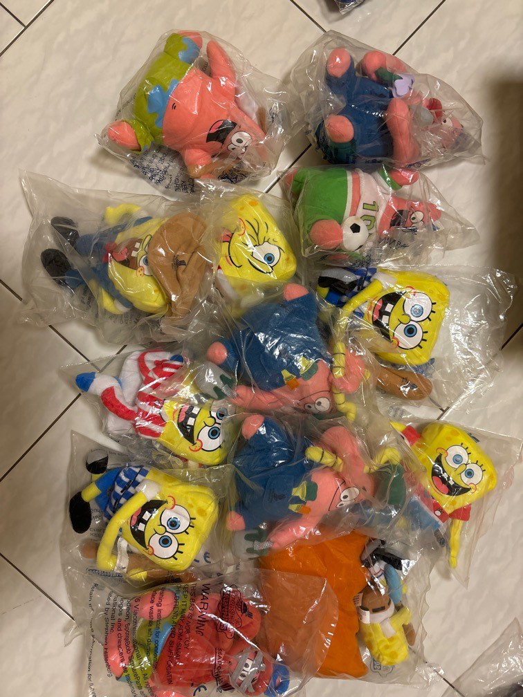 SpongeBob Soft Toy, Hobbies & Toys, Toys & Games on Carousell