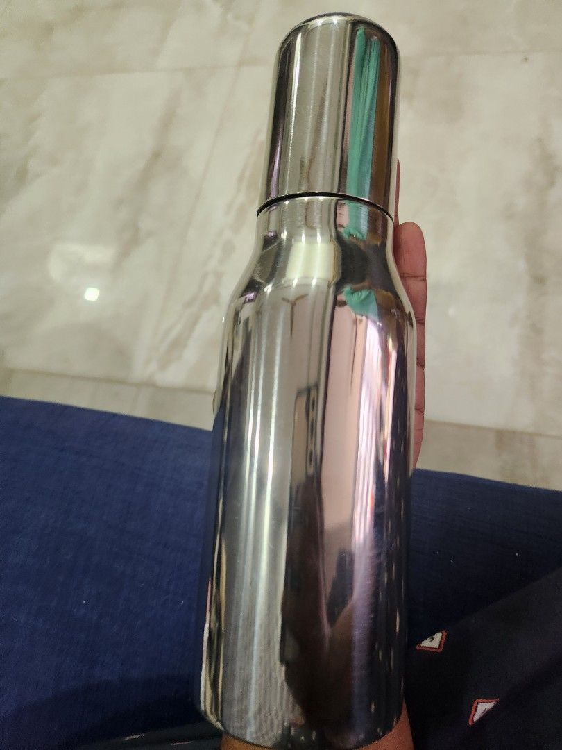 Staniless steel Storage sauce oil can box, Furniture & Home Living ...