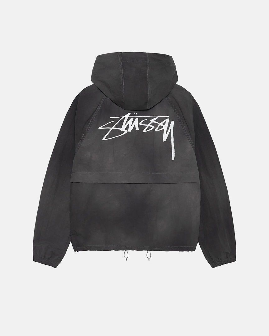 STUSSY BEACH SHELL WAVE DYE JACKET 風衣 外套 渲染, 他的時尚, 外套及戶外衣服在旋轉拍賣