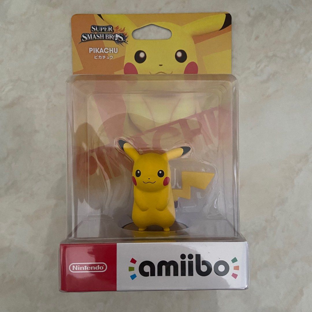 Super Smash Bros Pokemon Pikachu Amiibo, Hobbies & Toys, Toys & Games on Carousell