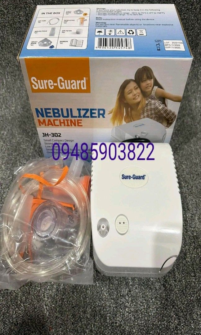 Sureguard nebulizer, Health & Nutrition, Medical Supplies & Tools on ...