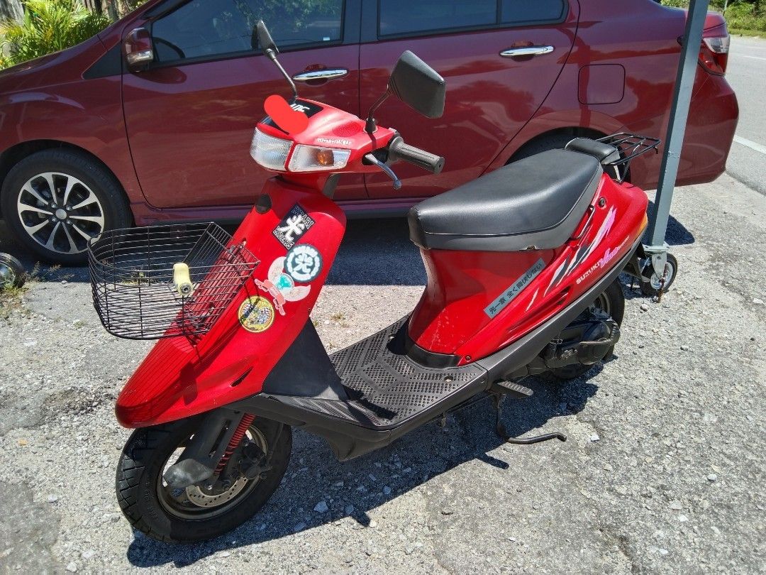 Suzuki v100 scooter, Announcements on Carousell