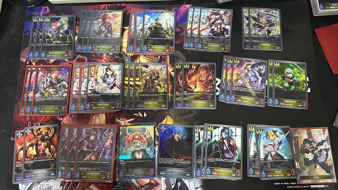 SVE Swordcraft BP01 Playset + SD + neutrals Shadowverse English, Hobbies & Toys, Toys & Games on ...