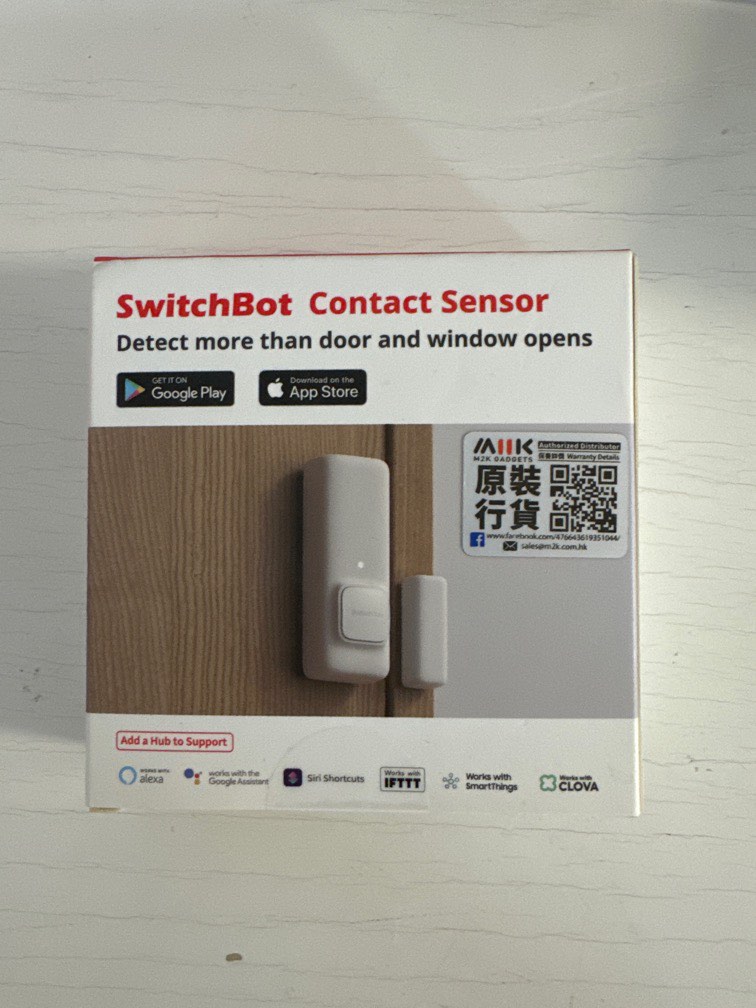 SwitchBot Contact Sensor, 電腦＆科技, 電腦周邊及配件, 電腦周邊產品 - Carousell