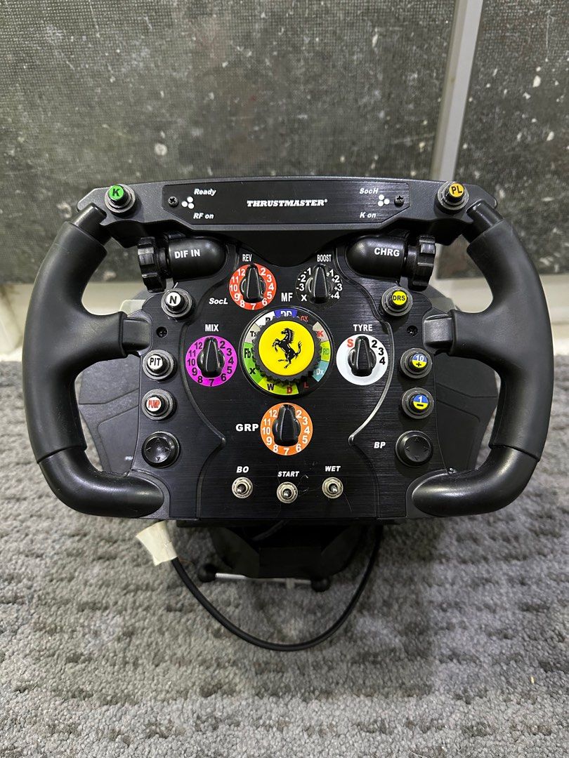 T300RS With Ferrari Wheel Add-On, Video Gaming, Gaming Accessories ...