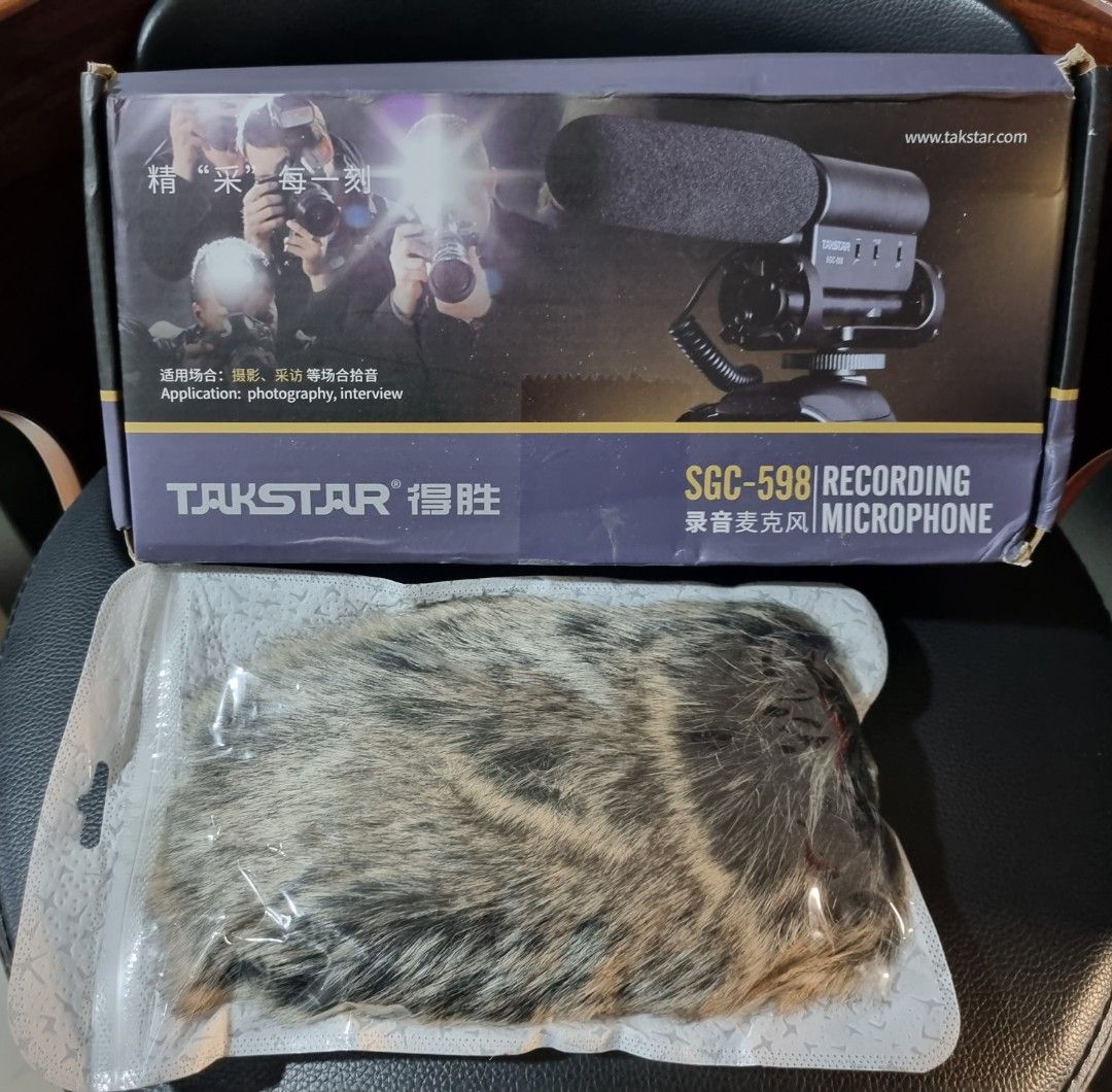 Takstar SGC-598 Shotgun Mic, Audio, Microphones on Carousell